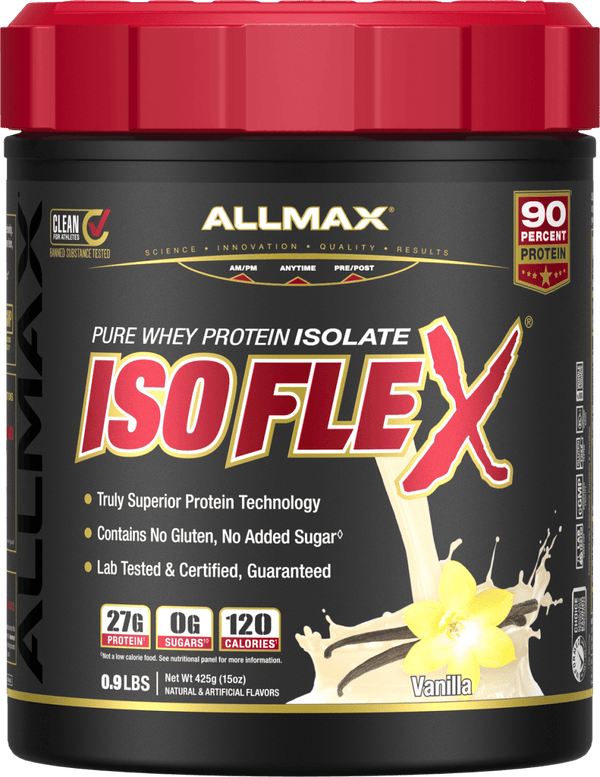 Isoflex Protein Powder - Pure Whey Isolate - Allmax Nutrition