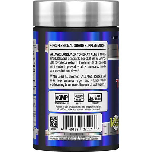 Longjack Tongkat Ali: Men's Health Supplement - Allmax Nutrition