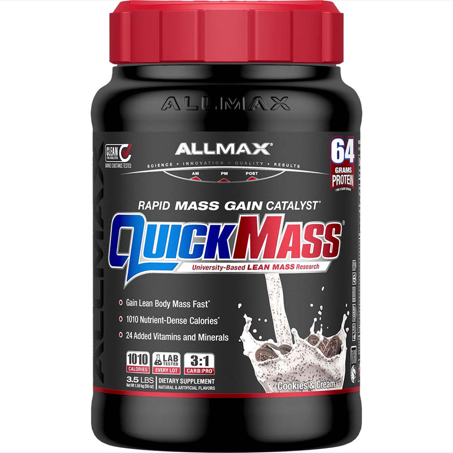 Allmax QuickMass | High-Calorie Mass Gainer | Allmax Nutrition